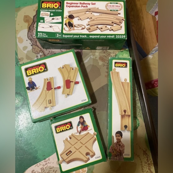 brio | Toys | Brio Wooden Train Railway Sets Lot Of 4 | Poshmark
